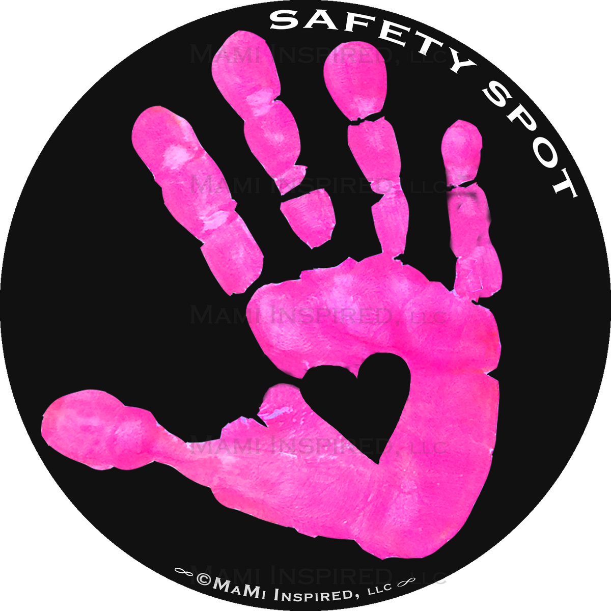Pink Handprint